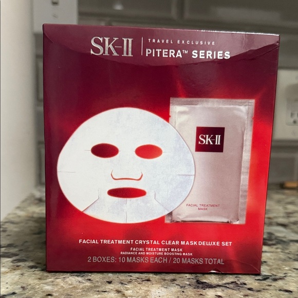 sk2 | Skincare | Sk2 Pitera Series Facial Treatment Clear Mask Deluxe ...
